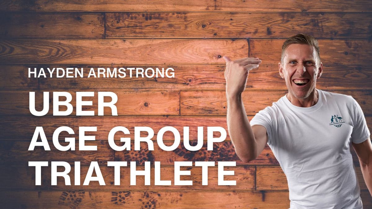 Uber Age group Triathlete: Hayden Armstrong · Grant Giles